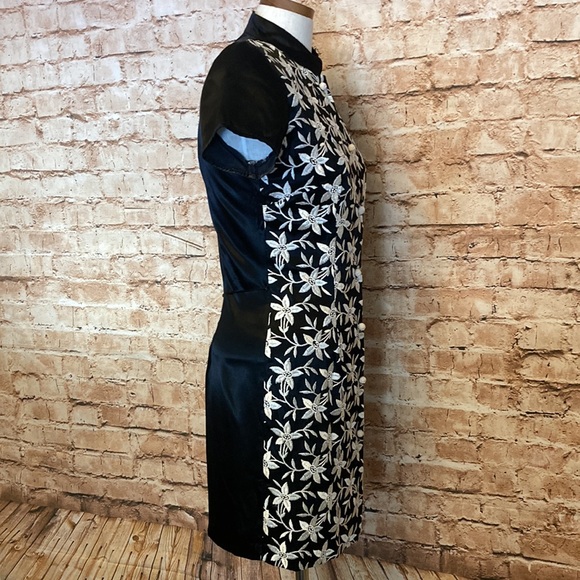 Tina Hagen | Dresses | Vintage Early 9s Tina Hagen Asian Inspired Dress ...